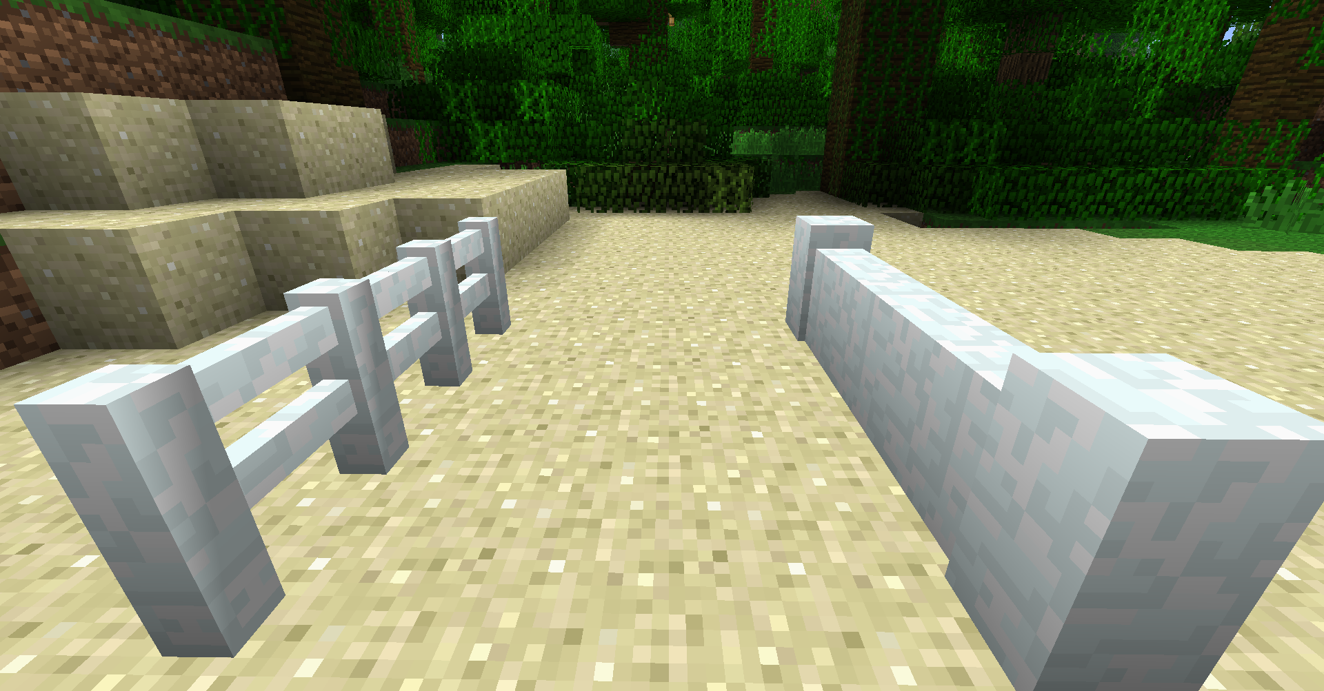 Une nouvelle barrière et un nouveau mur | Minecraft Forge France